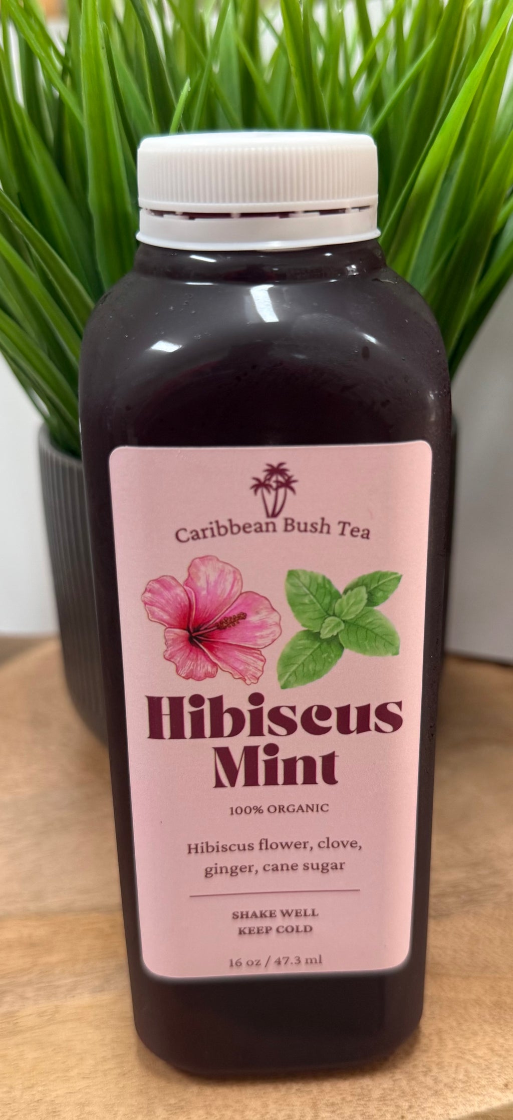 Hibiscus Mint Drink – Caribbean Bush Tea