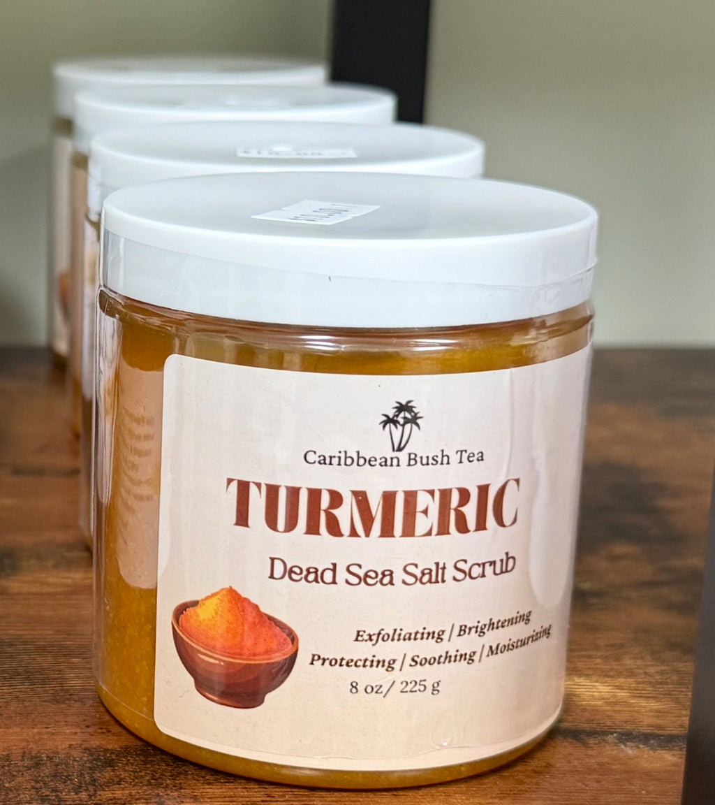 Turmeric Body Scrub – Caribbean Bush Tea